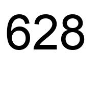 Número 628, la enciclopedia de los números - numero.wiki