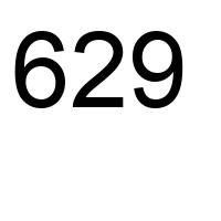 Número 629, la enciclopedia de los números - numero.wiki