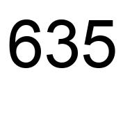 Número 635, la enciclopedia de los números - Numero.wiki