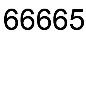 66665 número, significado y propiedades - Numero.wiki