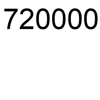 720000 número, significado y propiedades - numero.wiki