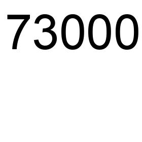 73000 número, significado y propiedades - numero.wiki