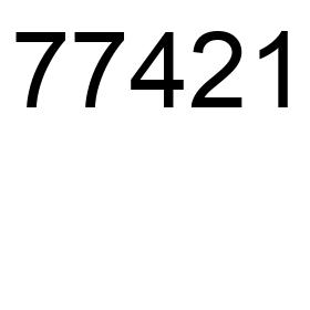 77421 número, significado y propiedades - numero.wiki