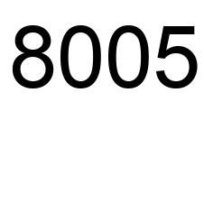 8005 número, la enciclopedia de los números - Numero.wiki