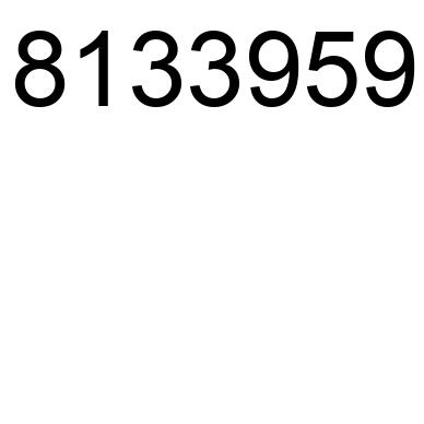 8133959 número, significado y propiedades - numero.wiki