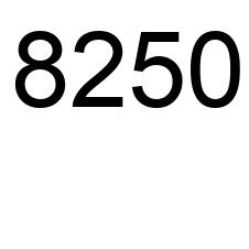 8250 número, la enciclopedia de los números - numero.wiki