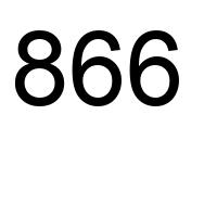 Número 866, la enciclopedia de los números - Numero.wiki