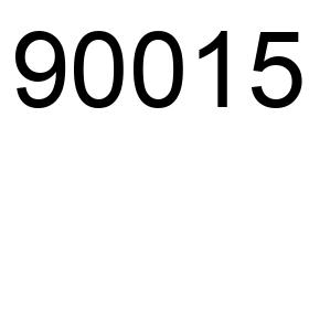 90015 número, significado y propiedades - Numero.wiki