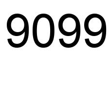 9099 número, la enciclopedia de los números - numero.wiki