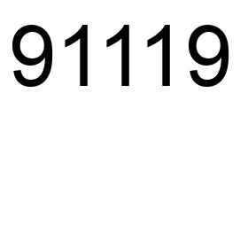 91119 número, significado y propiedades - Numero.wiki