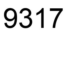 9317 número, la enciclopedia de los números - numero.wiki