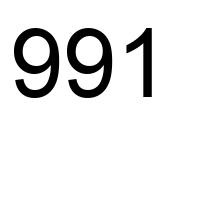 Número 991, la enciclopedia de los números - numero.wiki