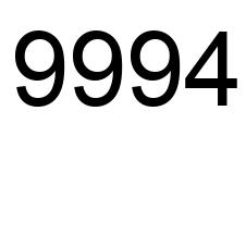 9994 número, la enciclopedia de los números - numero.wiki