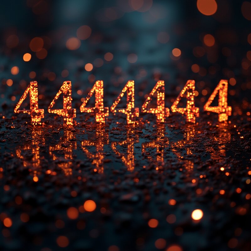 4444444 number facts, meaning and properties